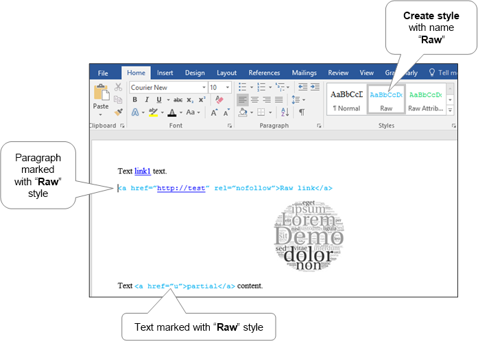 Raw Html Post Docx Source For Wordpress Seraphinite Solutions