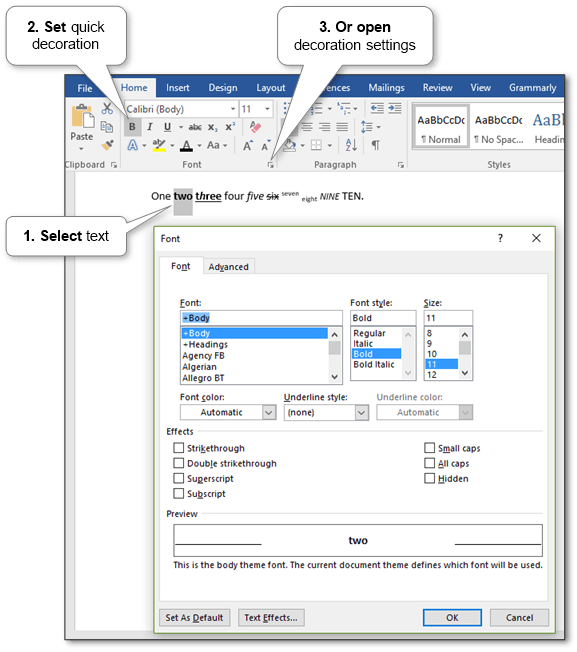 Text Decoration Post Docx Source For Wordpress Seraphinite Solutions