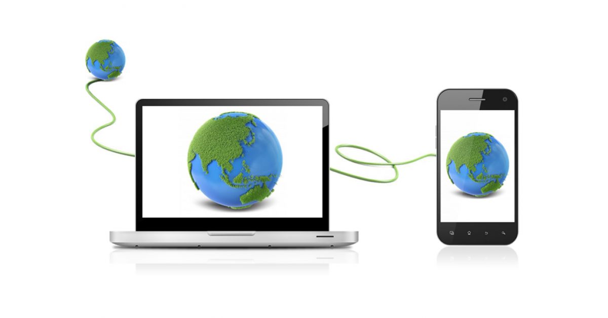 How to connect PC internet to mobile phone or tablet