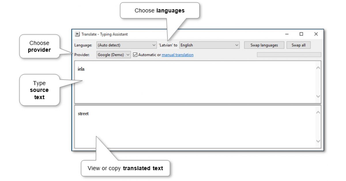 Typing Assistant for Windows - Seraphinite Solutions