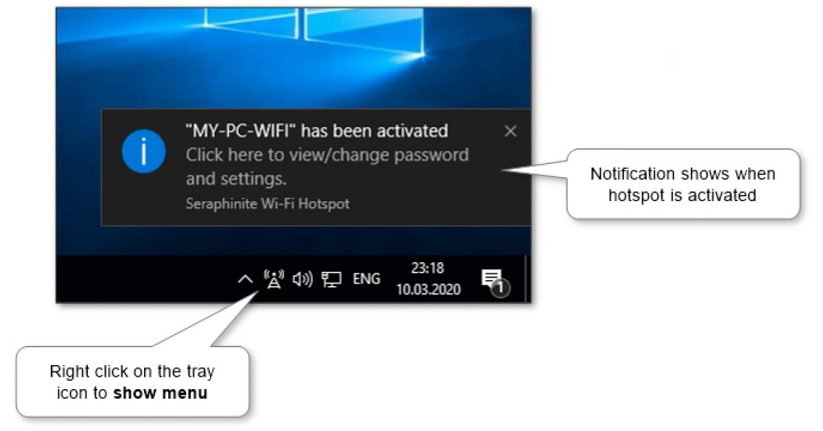 Wi-Fi Hotspot for Windows - Seraphinite Solutions